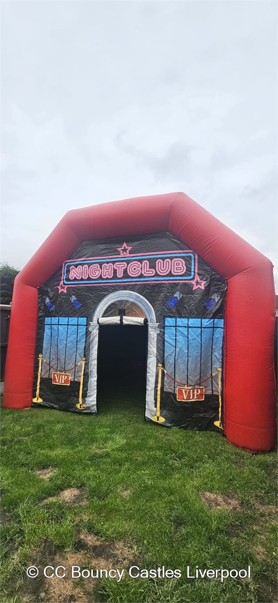 Inflatable Nightclub 15x20ft - Bouncy Castle Hire in Liverpool | CC ...